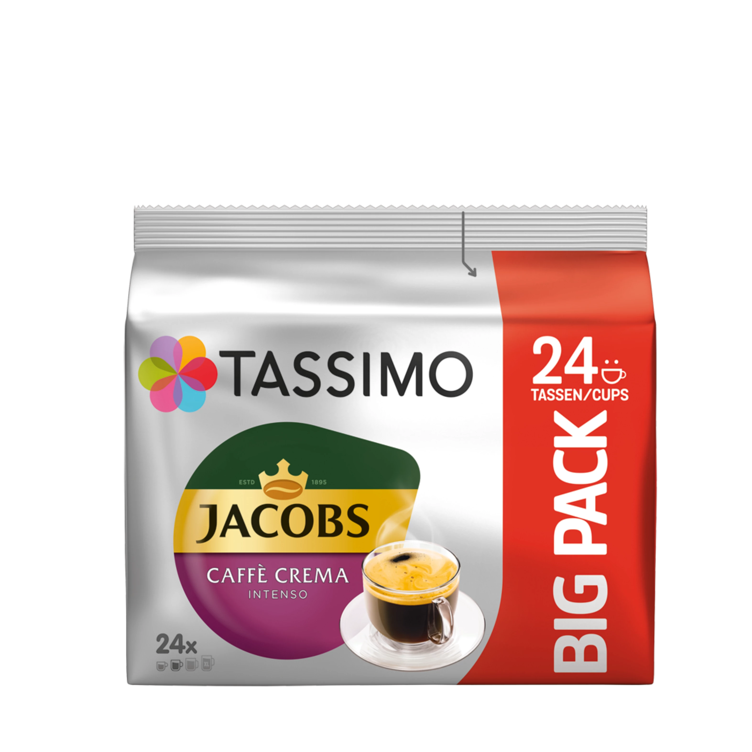 JACOBS CAFFÉ CREMA INTENSO | Tassimo RO